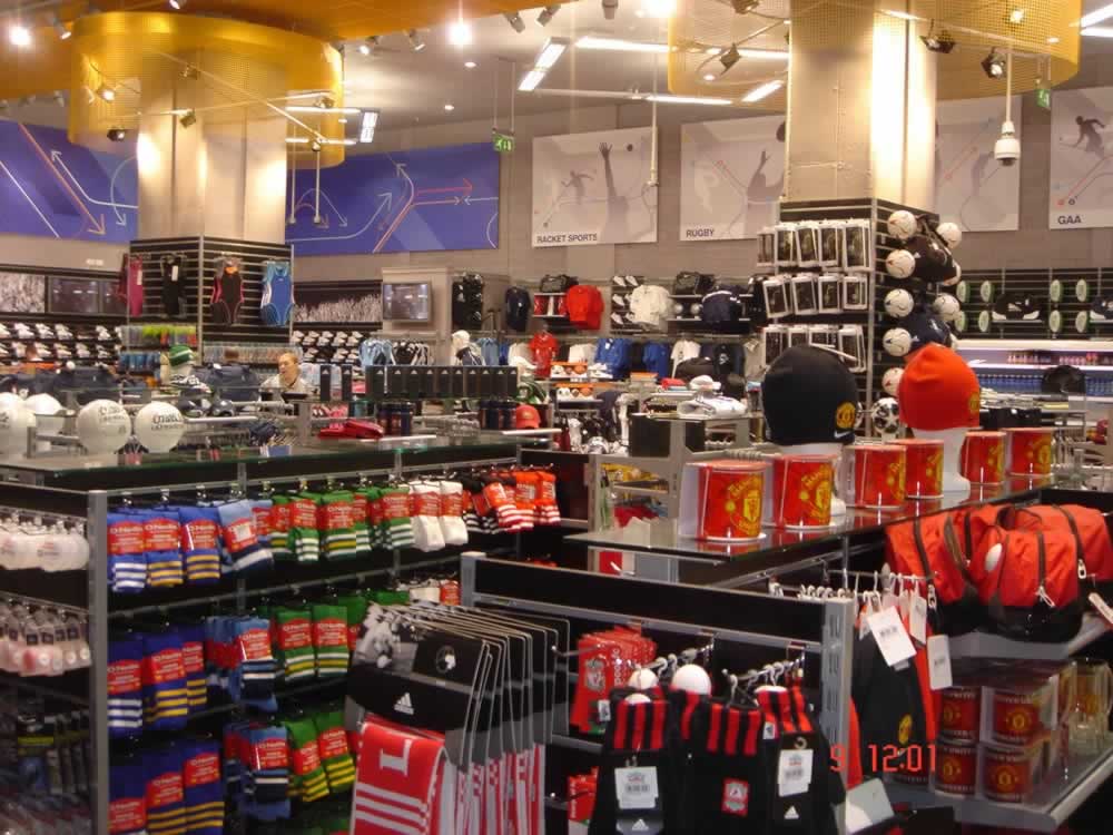 Storefit | Shop Fitters Ireland | Sports